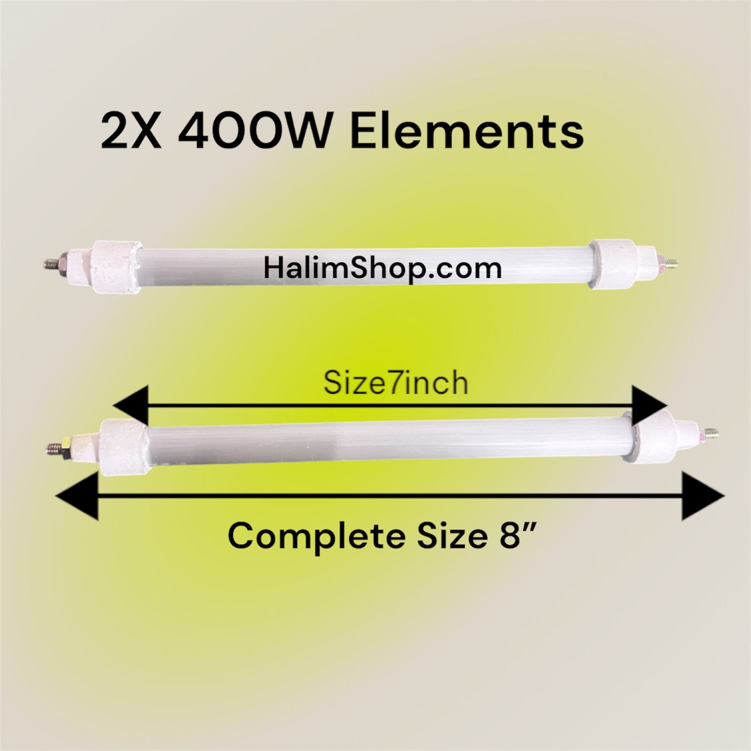 Heater Elements 2X 400W – Halim Electronic