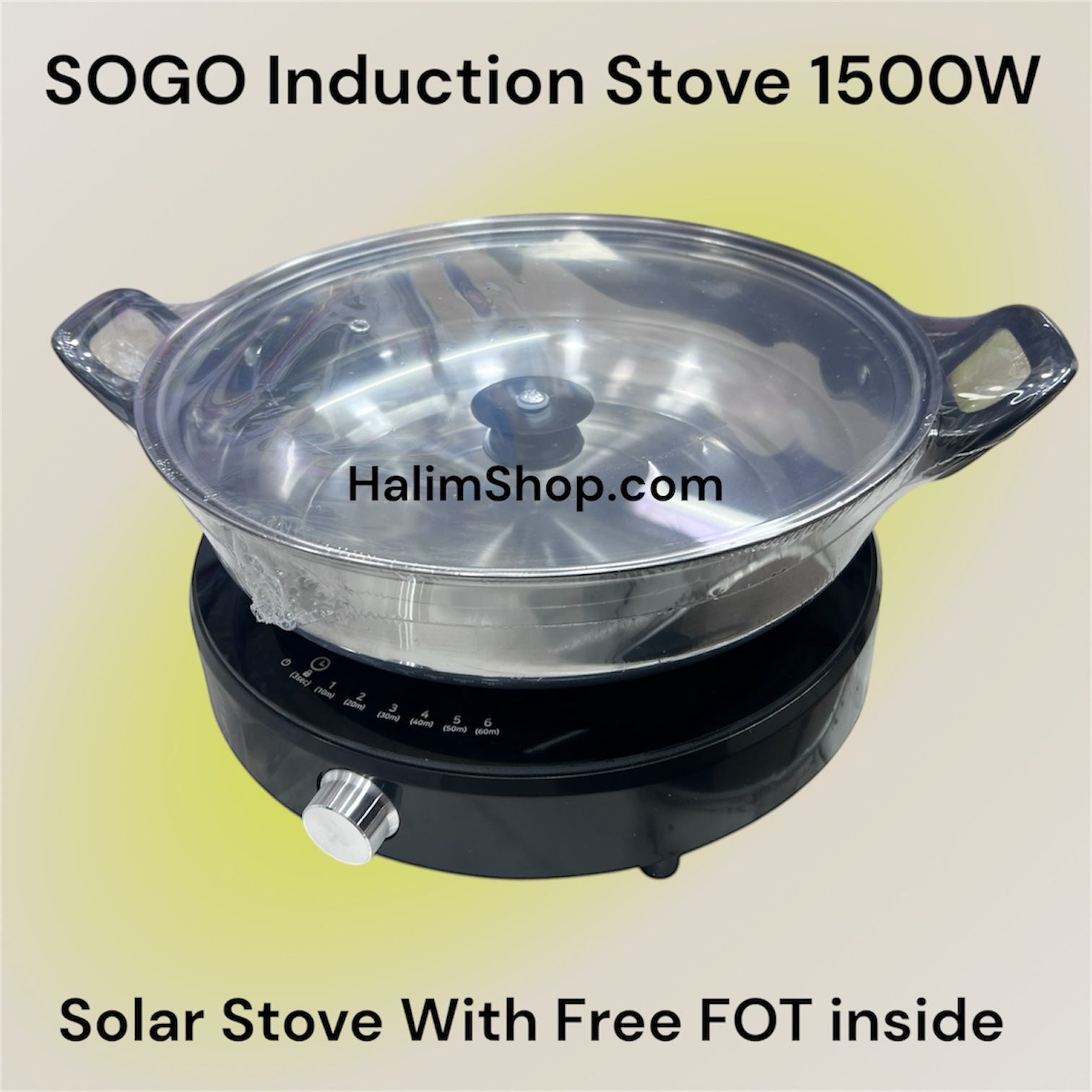 Sogo Solar Stove - Induction Stove – Halim Electronic