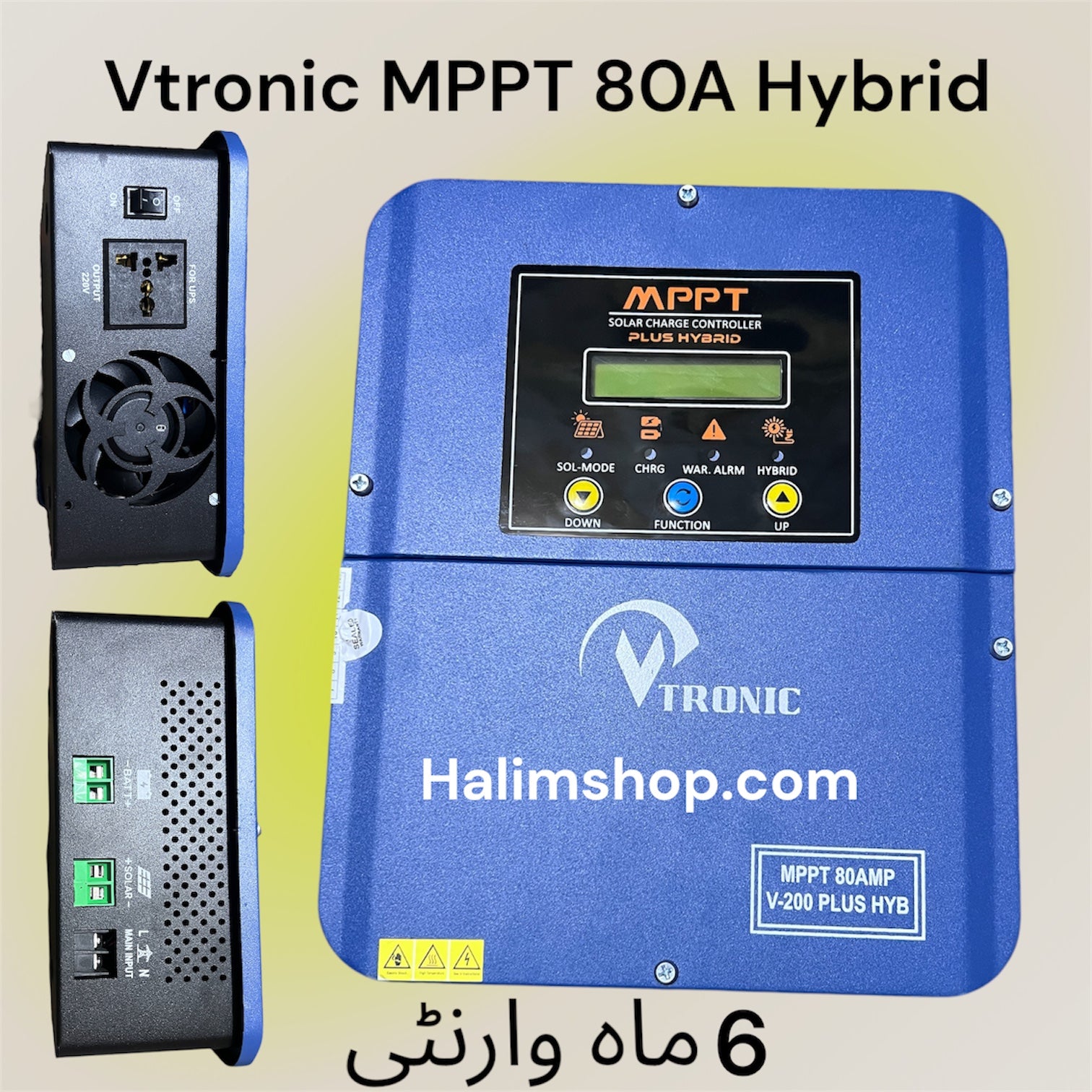 Vtronic 80A MPPT hybrid – Halim Electronic