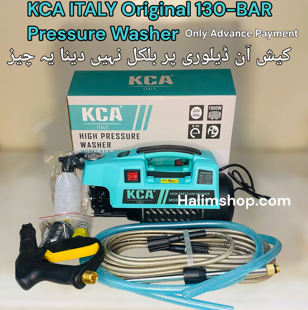 KCA Original Pressure Washer 130 BAR HIGH QUALITY – Halim Electronic