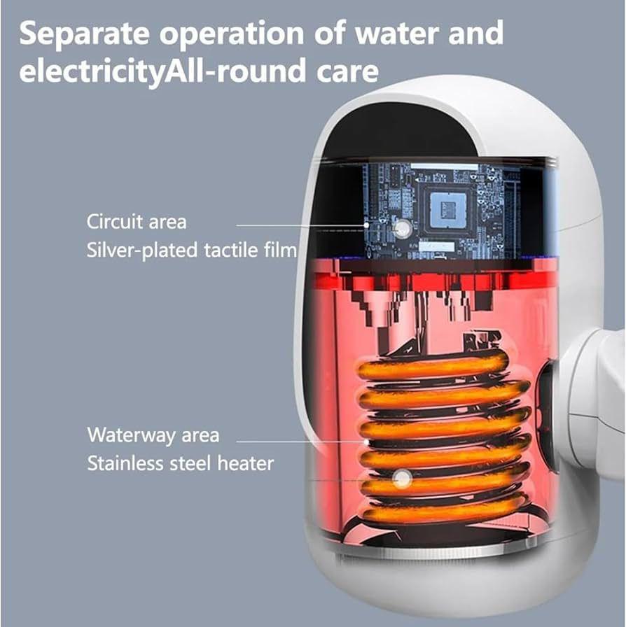 Instant water Heating Tap - portable Hot water tap – Halim Electronic