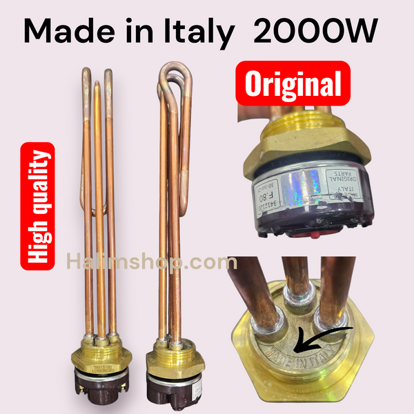 Geyser Heating element 2000W Made in Italy – Halim Electronic